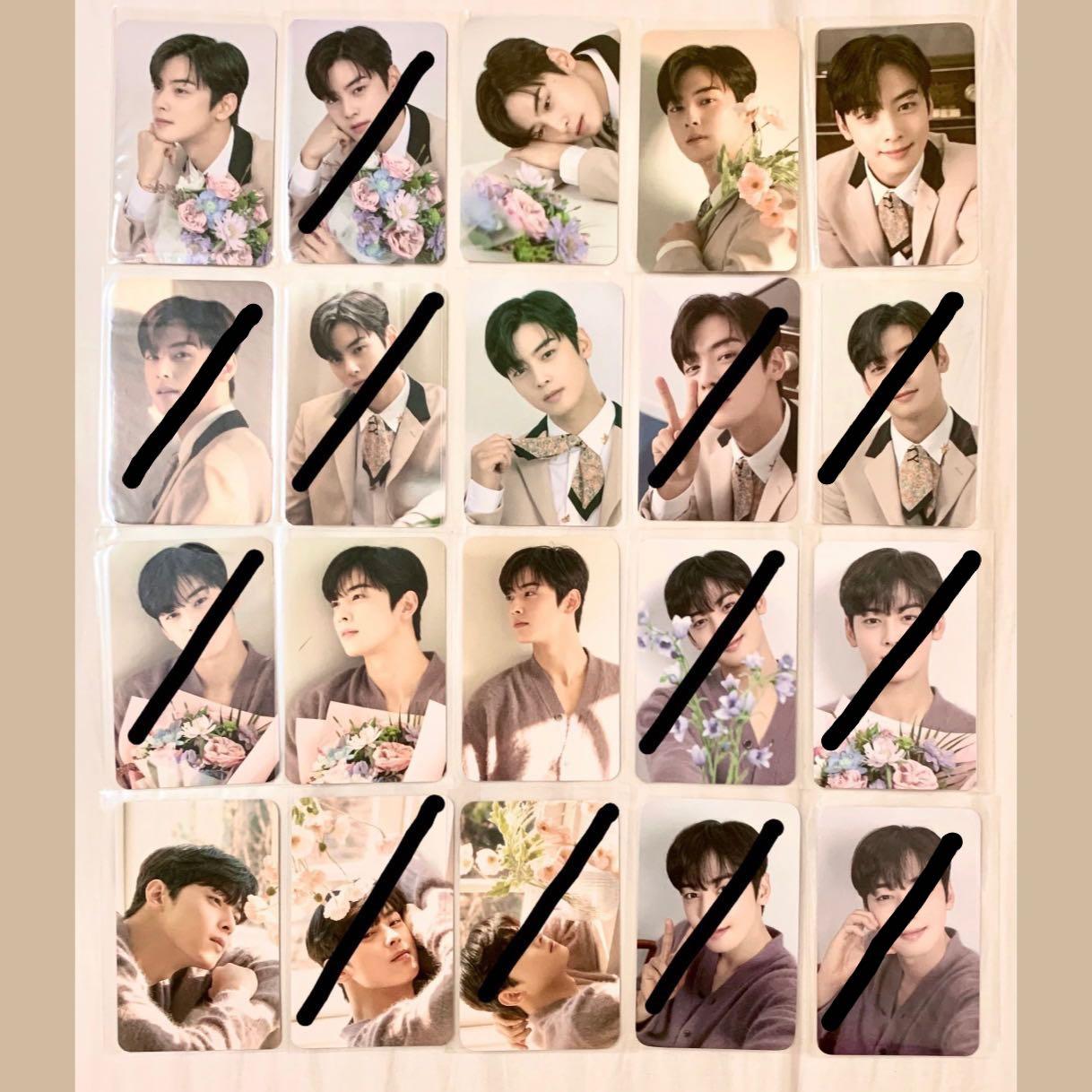 67 OFF Of Fixed Price Cha Eunwoo Starry Caravan Fan Meeting Photocard 