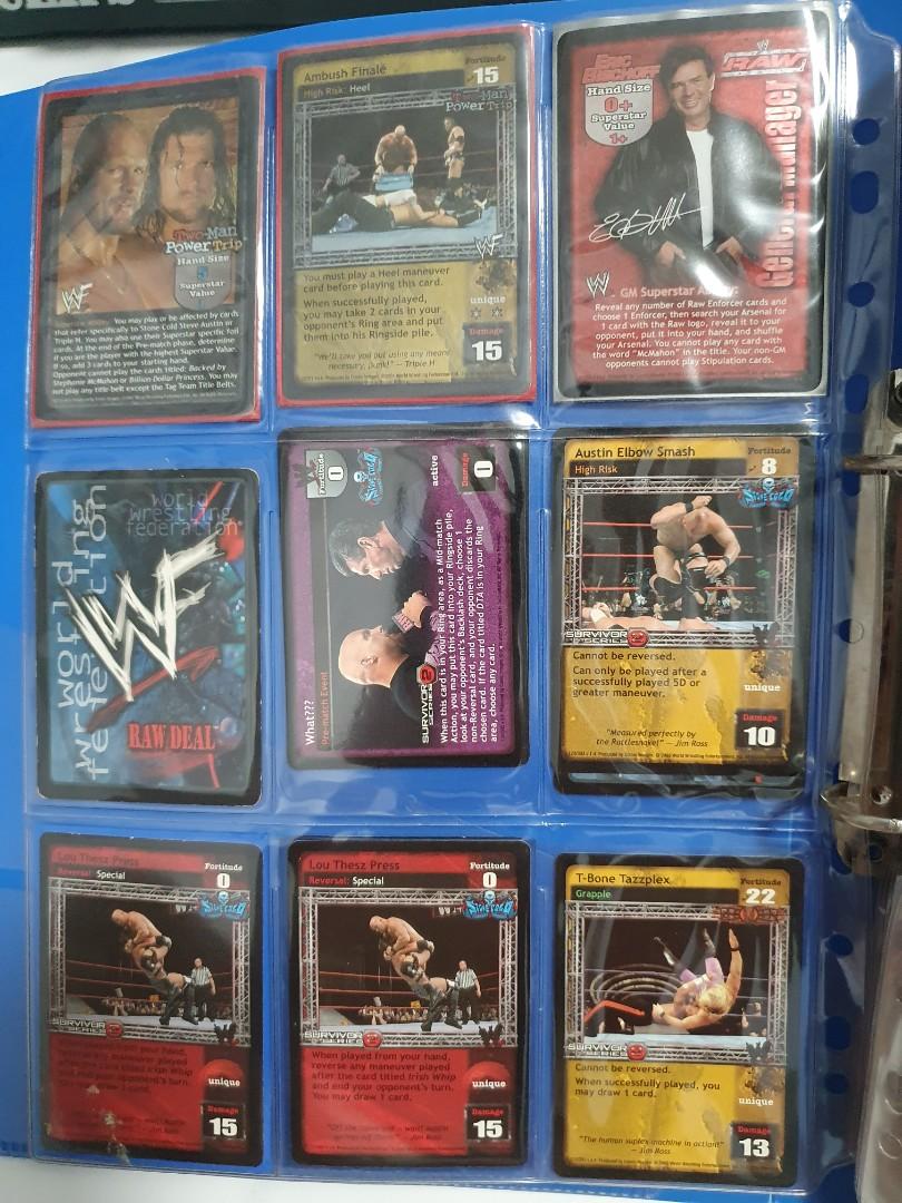 WWE WWF Cards, Toys & Games, Board Games & Cards on Carousell
