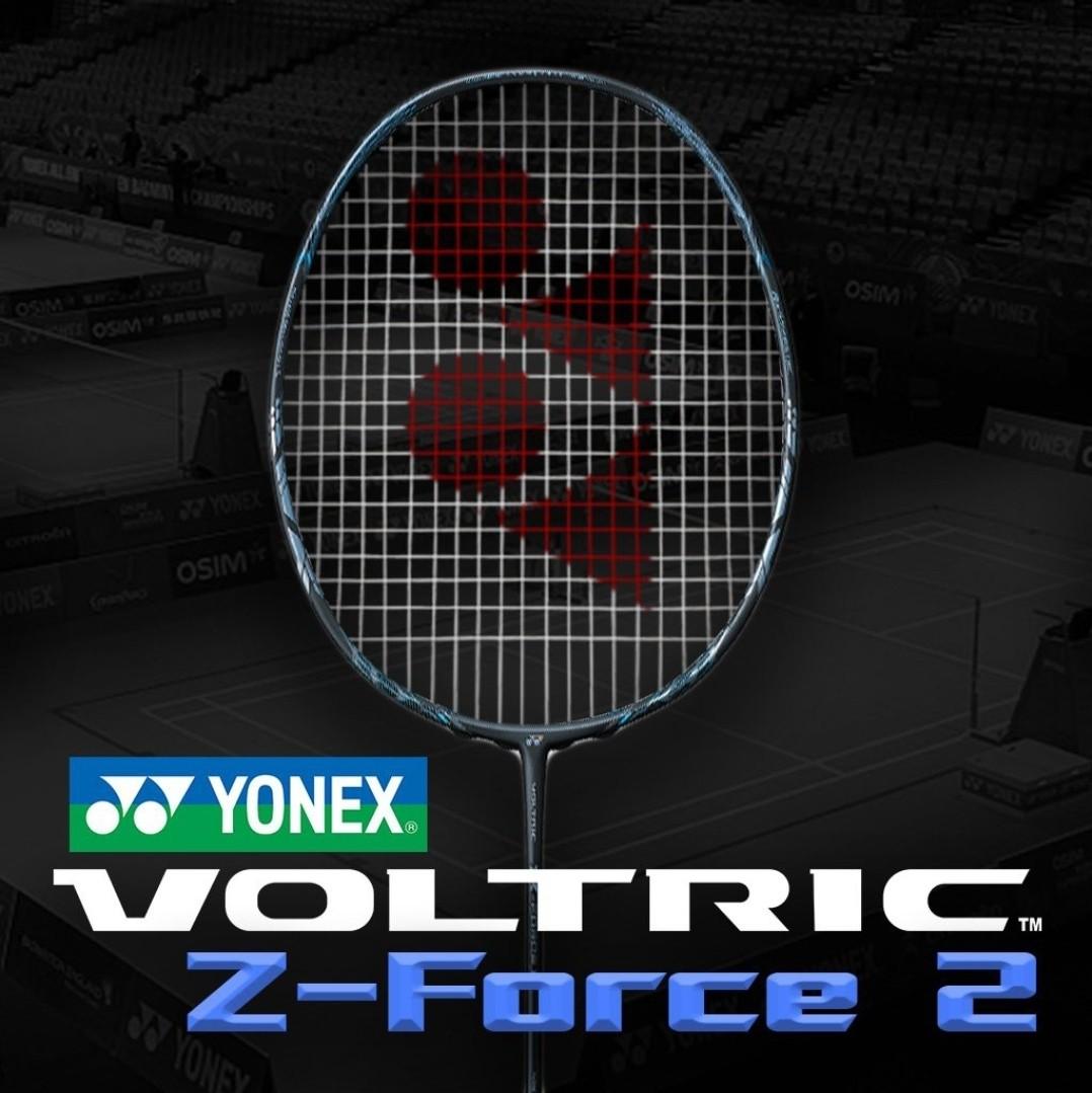 yonex voltric z force 2, Sports Equipment, Sports & Games, Racket ...