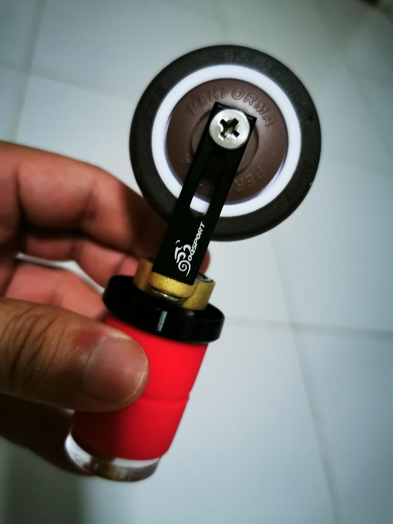 20" Foldable bicycle pushing wheel. Easy wheel bicycle seatpost tube ...