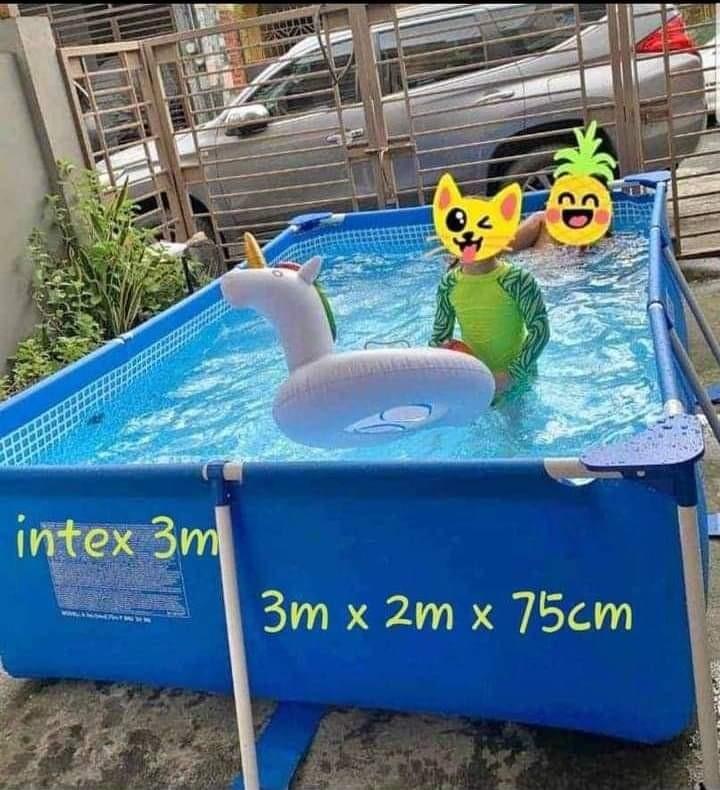 3m intex pool, Everything Else, Others on Carousell