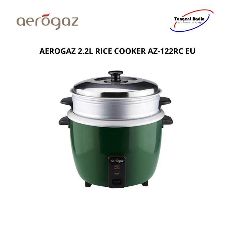 AEROGAZ 2.2L RICE COOKER AZ-122RC EU, TV & Home Appliances, Kitchen ...