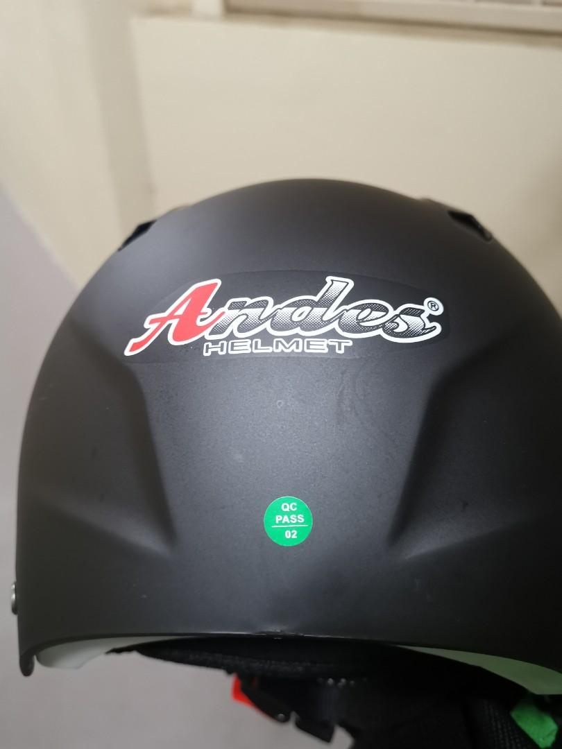 Andes helmet, Sports Equipment, Bicycles & Parts, Parts & Accessories ...