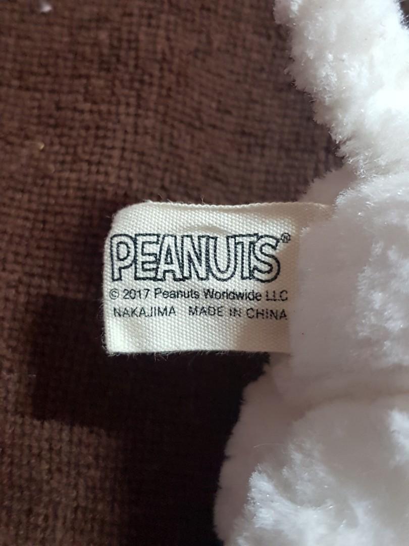 Authentic Rare Peanuts Daisy Hill Puppies - Snoopy Beanie Plush Soft ...