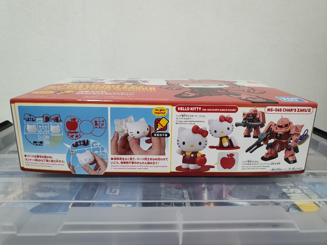[promo] Bandai Spirits Sdcs Gundam X Hello Kitty Ms 06s Chars Zaku Ii