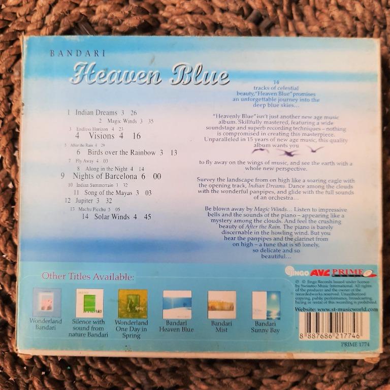 Bandari: Heaven Blue CD, Hobbies & Toys, Music & Media, CDs & DVDs on ...