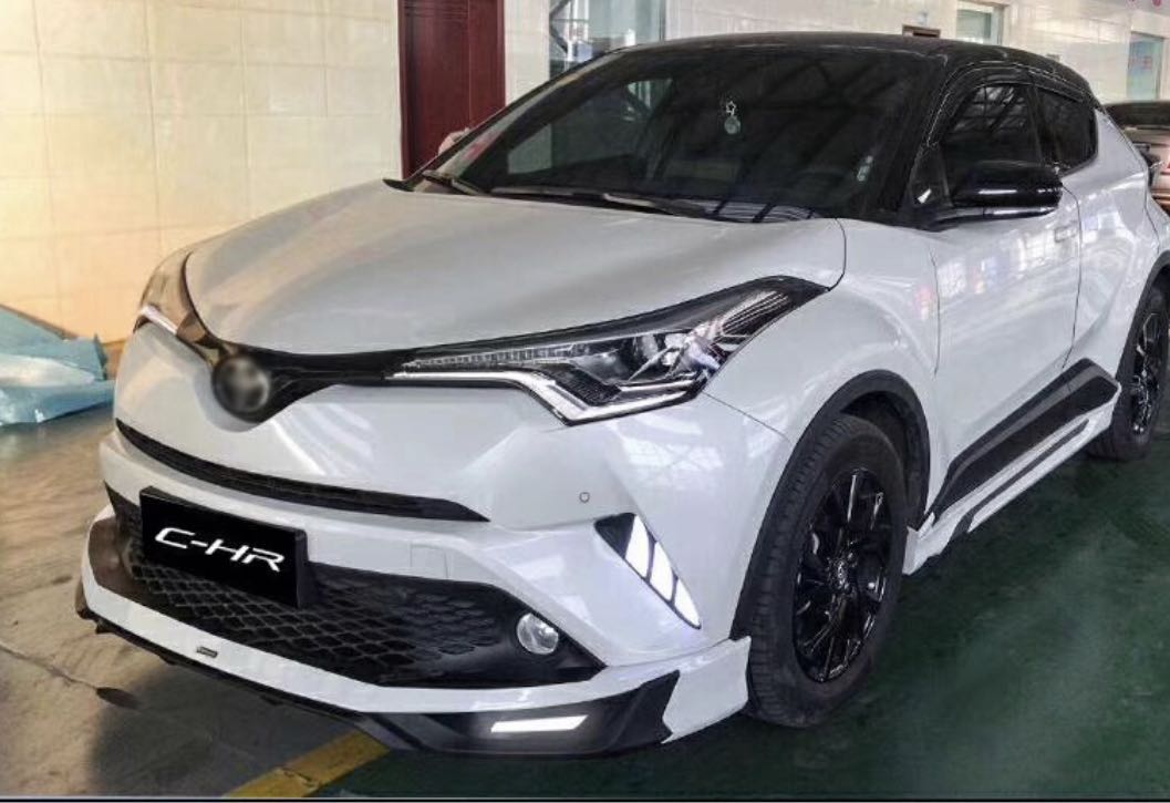 BODYKIT TOYOTA C-HR CHR 17-19 FULL BODY KIT 2017 2018 2019 FRONT LIP ...