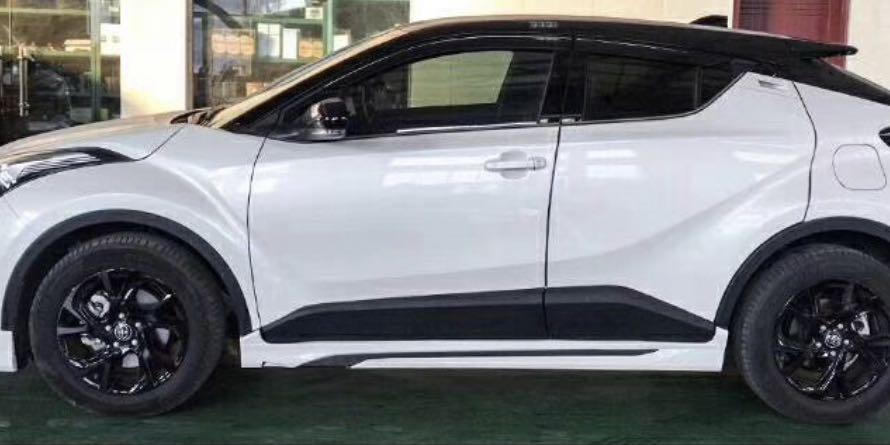 BODYKIT TOYOTA C-HR CHR 17-19 FULL BODY KIT 2017 2018 2019 FRONT LIP ...