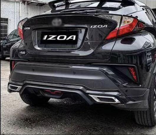 BODYKIT TOYOTA C-HR CHR 17-19 FULL BODY KIT 2017 2018 2019 FRONT LIP ...