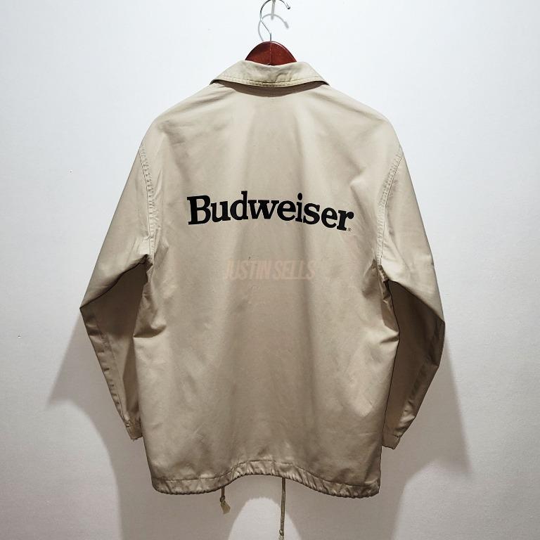 BUDWEISER JACKET, Men's Fashion, Coats, Jackets and Outerwear on Carousell