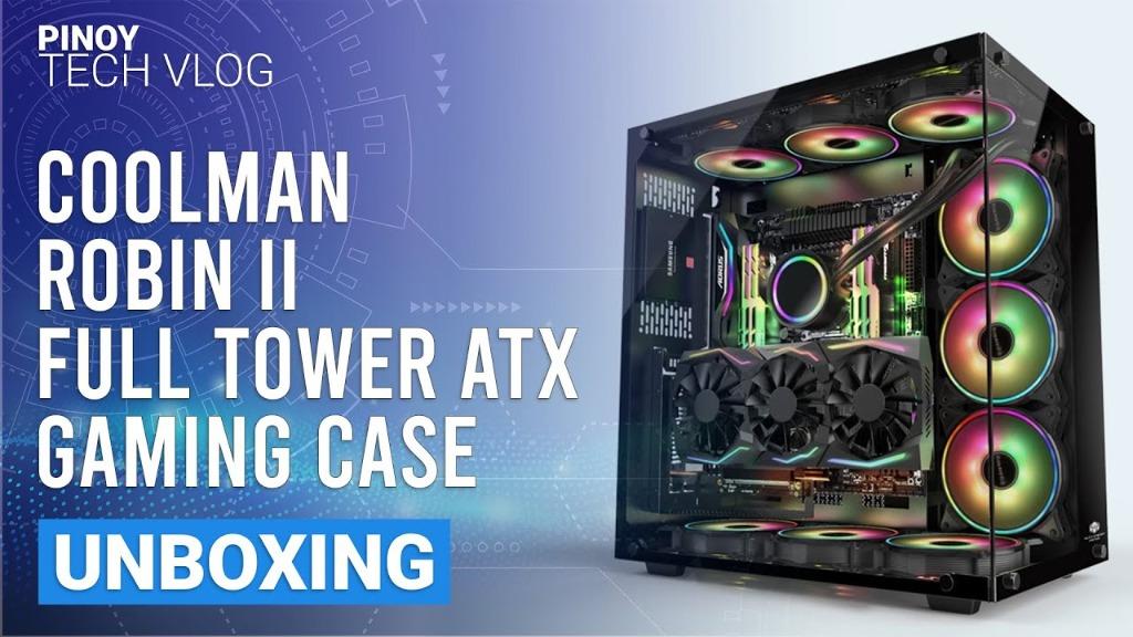 Coolman Robin II Gaming Chassis CPU Case (fans not included), Computers ...
