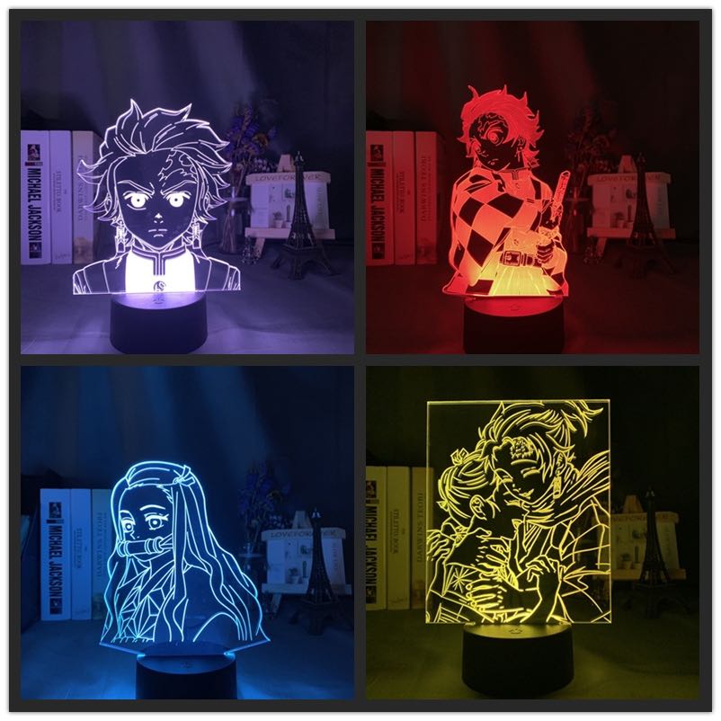 demon slayer led lamp light, Hobbies & Toys, Memorabilia & Collectibles ...