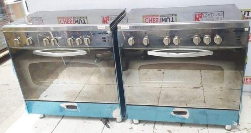 Elba 5 Burner Gas range with gas oven, TV & Home Appliances, Kitchen ...