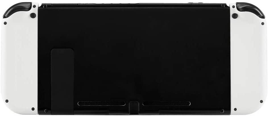 Extremerate Soft Touch Grip White Joycon Handheld Controller Housing