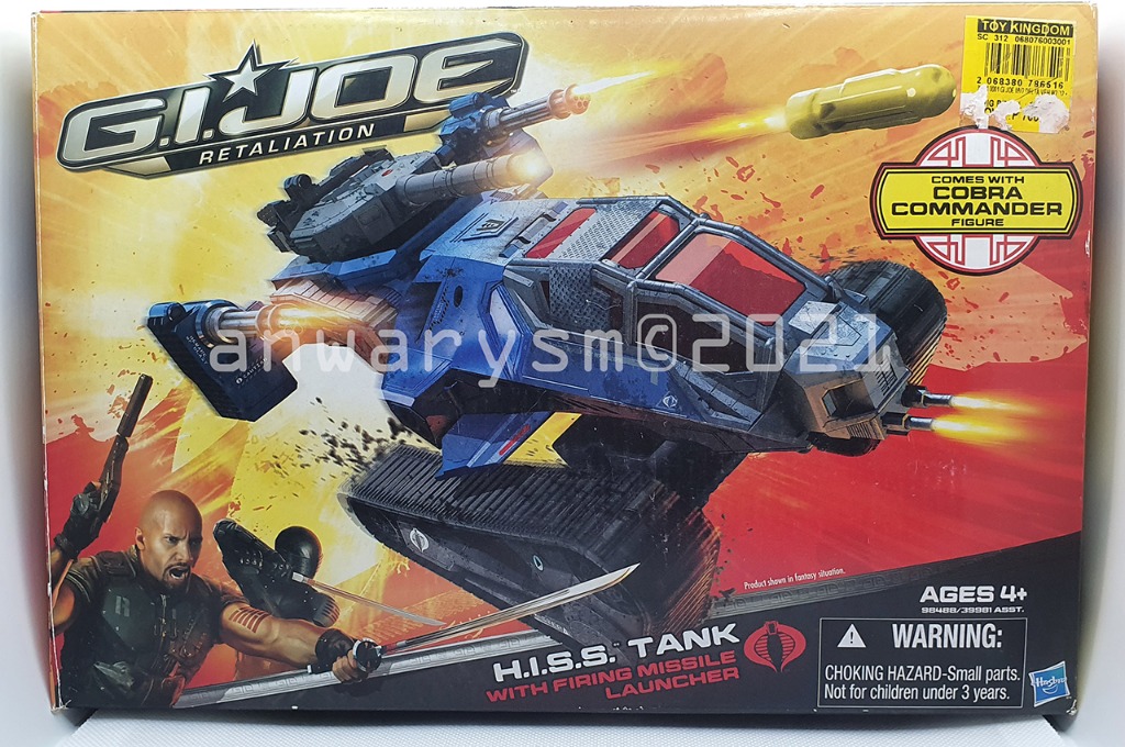 GI Joe Retaliation Cobra Hiss Tank 2011, Hobbies & Toys, Toys & Games ...