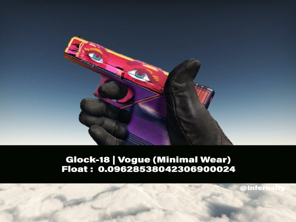 Glock-18 Vogue MW CSGO SKINS KNIVES, Video Gaming, Gaming Accessories ...
