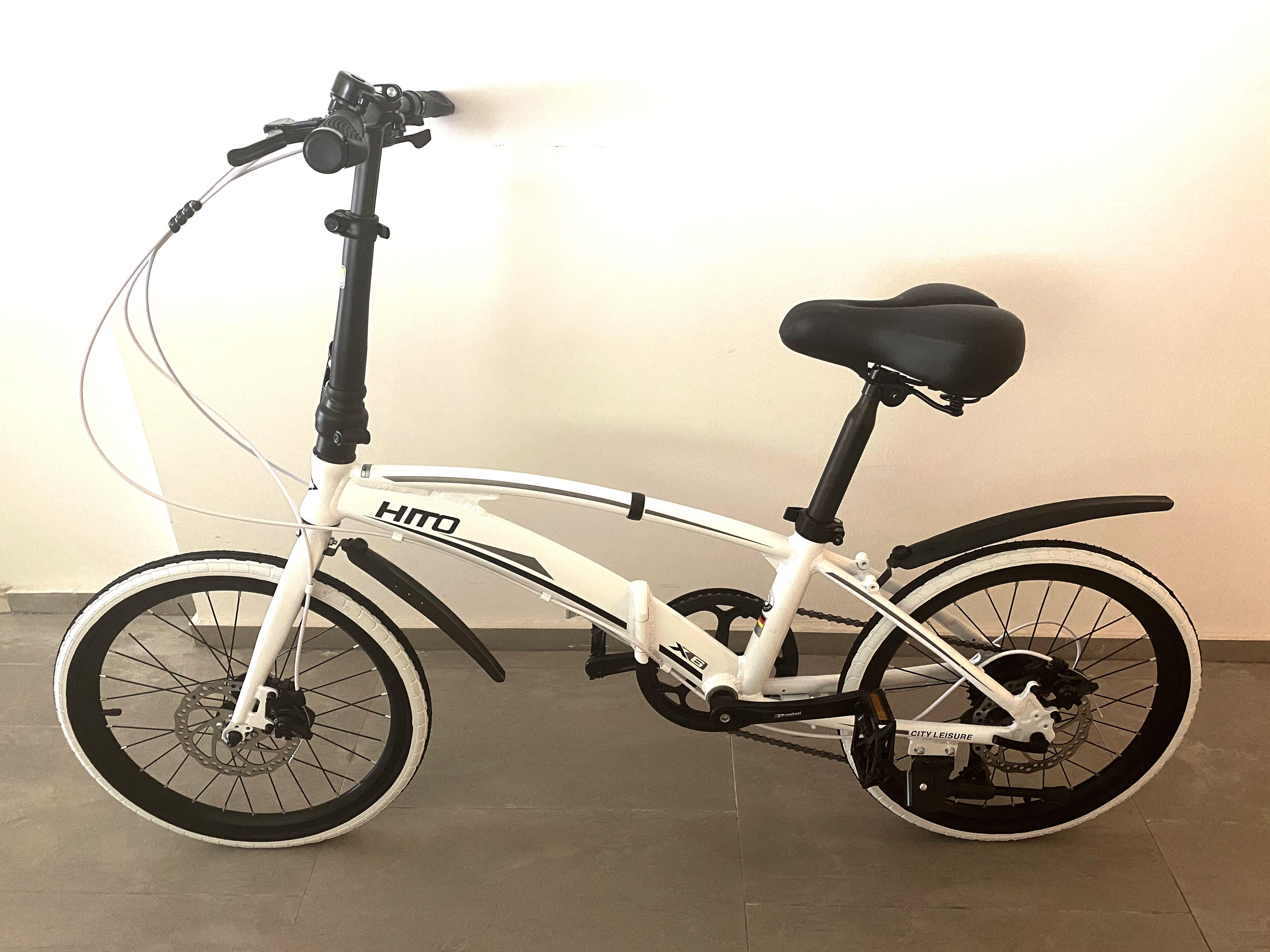 Hito X6 Folding Bike / Child Seat / Helmet / Bike Stand, Sports ...