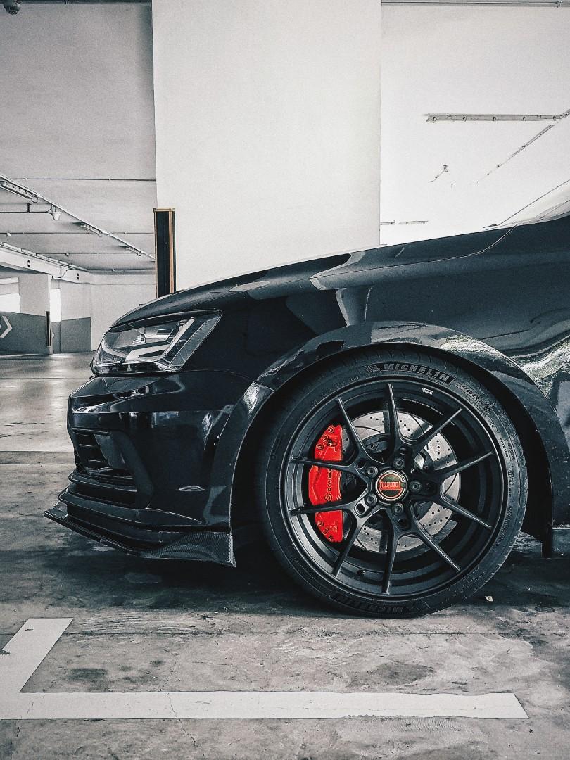 Jetta Mk6 GLI Facelift Bumper with GLI Grille, Car Accessories ...