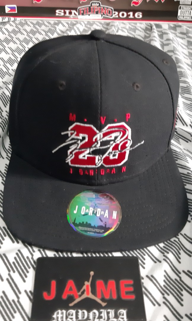 Jordan Mvp 23 signature, Men's Fashion, Watches & Accessories, Caps ...