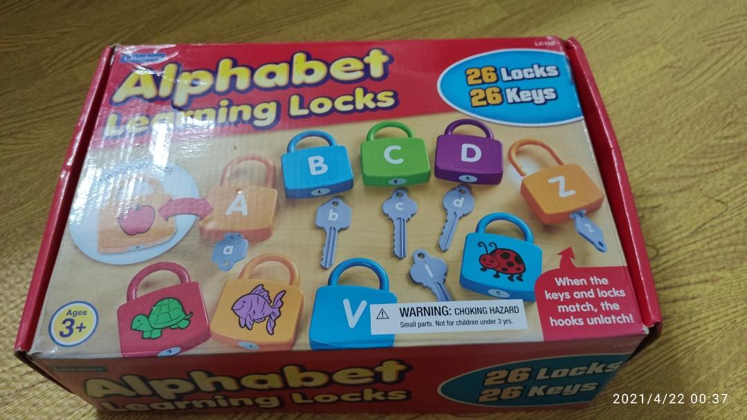 lakeshore alphabet locks, Hobbies & Toys, Toys & Games on Carousell