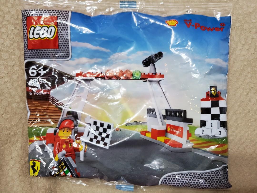 LEGO Shell Finish Line & Podium 40194 Original Shell Malaysia set ...