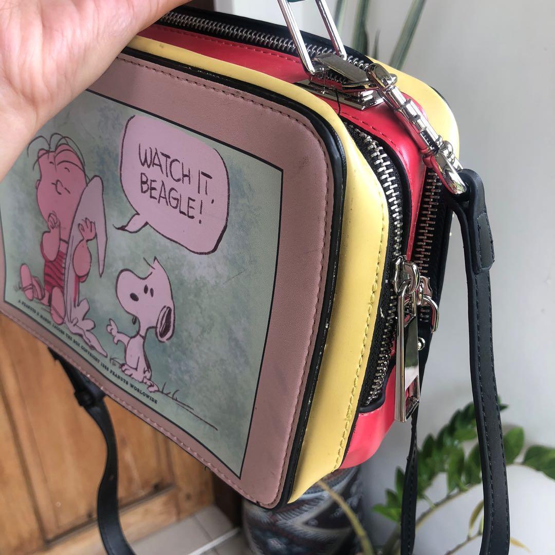 Limited Edition Marc jacobs x Peanuts, Luxury, Bags & Wallets on Carousell