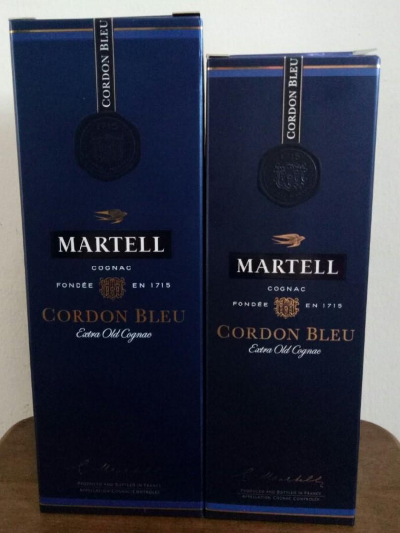 Martell Gordon Blue 1L & 700ml bundle BNIB bottle sealed with wrapped ...
