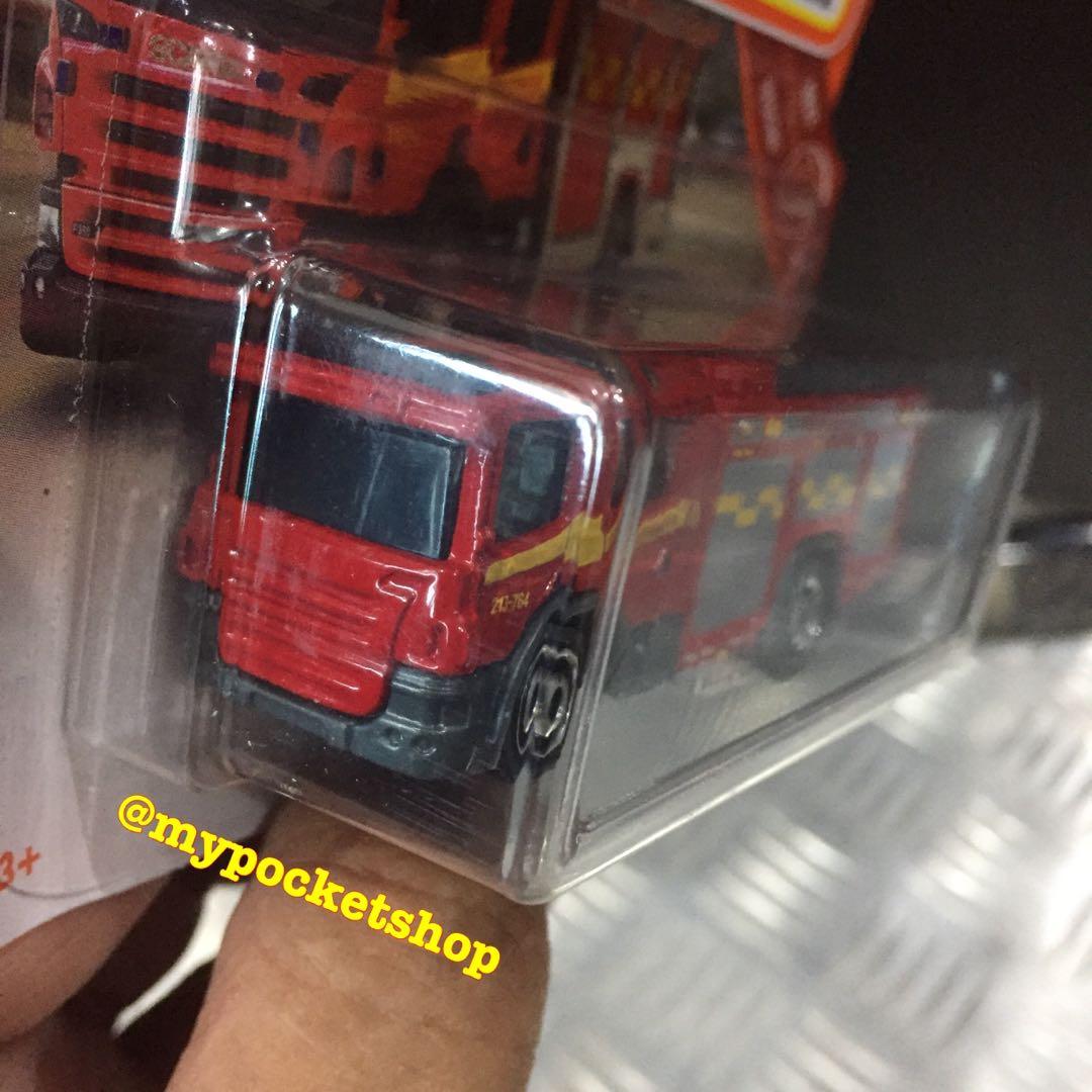 (SOLD) Matchbox SCANIA P 360 - Fire Engine / Truck / Hot Wheels ...