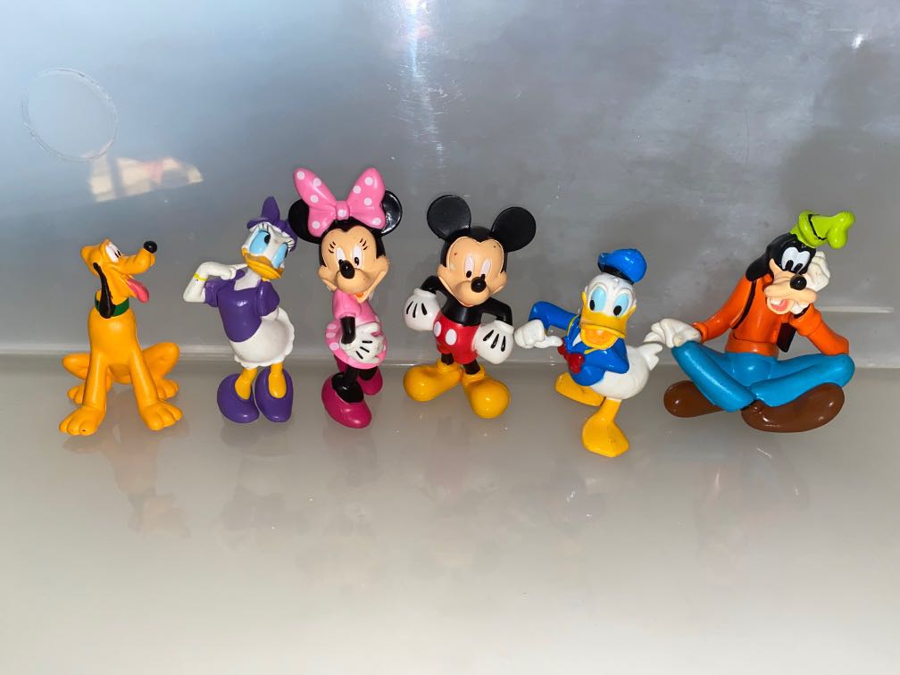 Mickey Mouse Figures Set, Hobbies & Toys, Toys & Games on Carousell