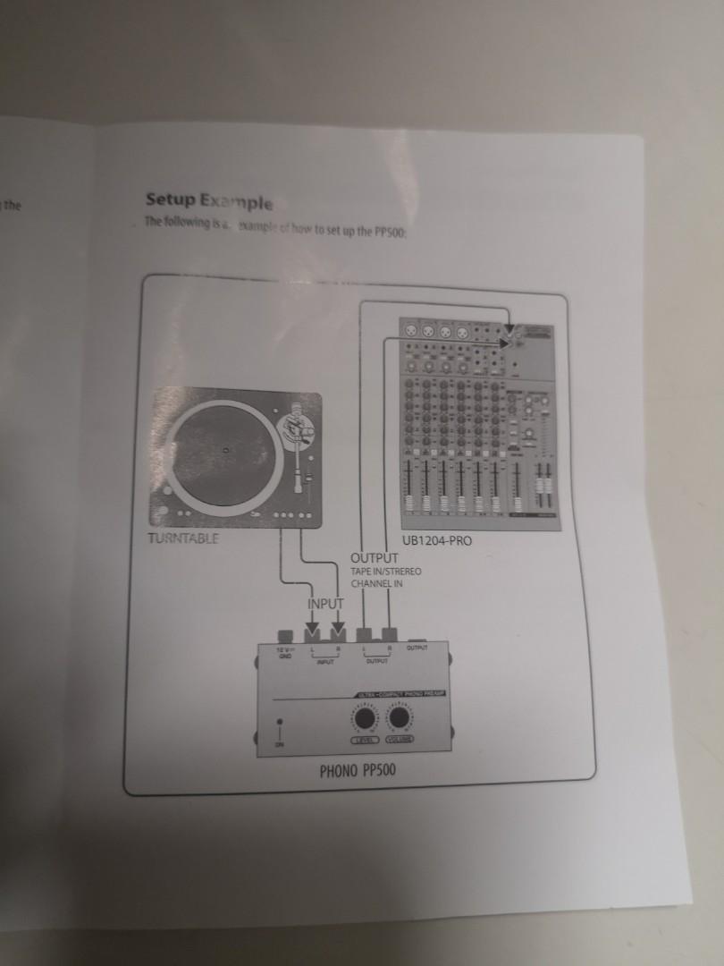Micro phono preamp pp500, Hobbies & Toys, Music & Media, Music Accessories on Carousell