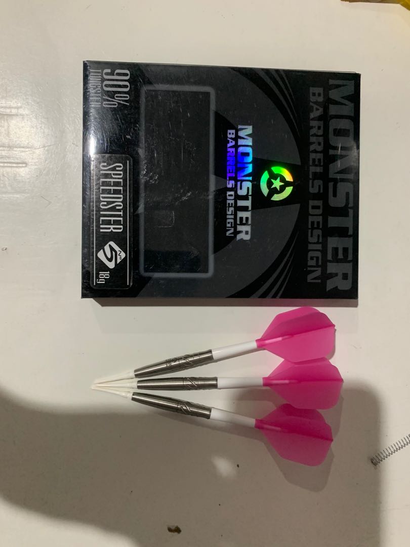 Monster speedster darts, Sports Equipment, Sports & Games, Billiards ...
