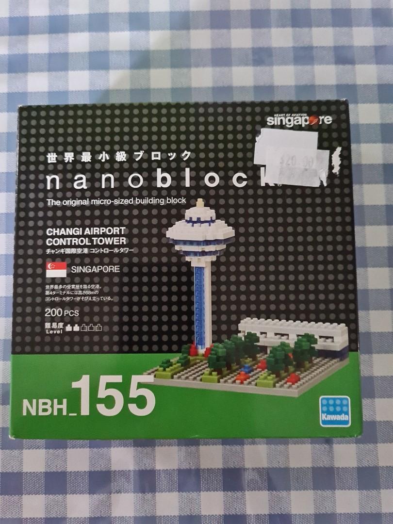 Nanoblocks nbh_155 changi airport control tower, Hobbies & Toys, Toys & Games on Carousell