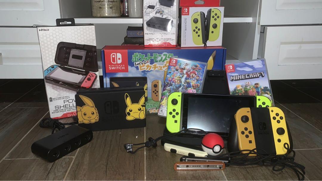 NINTENDO SWITCH POKEMON EDITION, Video Gaming, Video Game Consoles ...