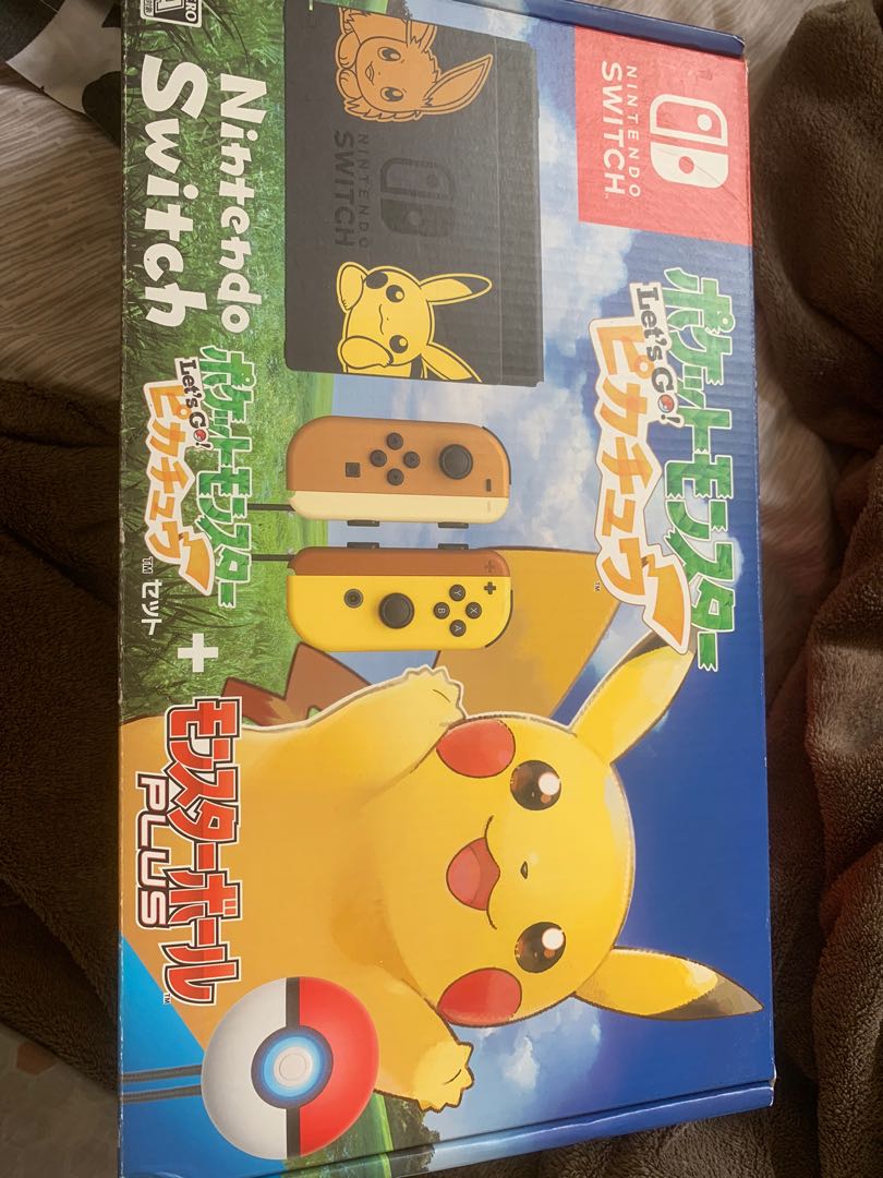 NINTENDO SWITCH POKEMON EDITION, Video Gaming, Video Game Consoles ...