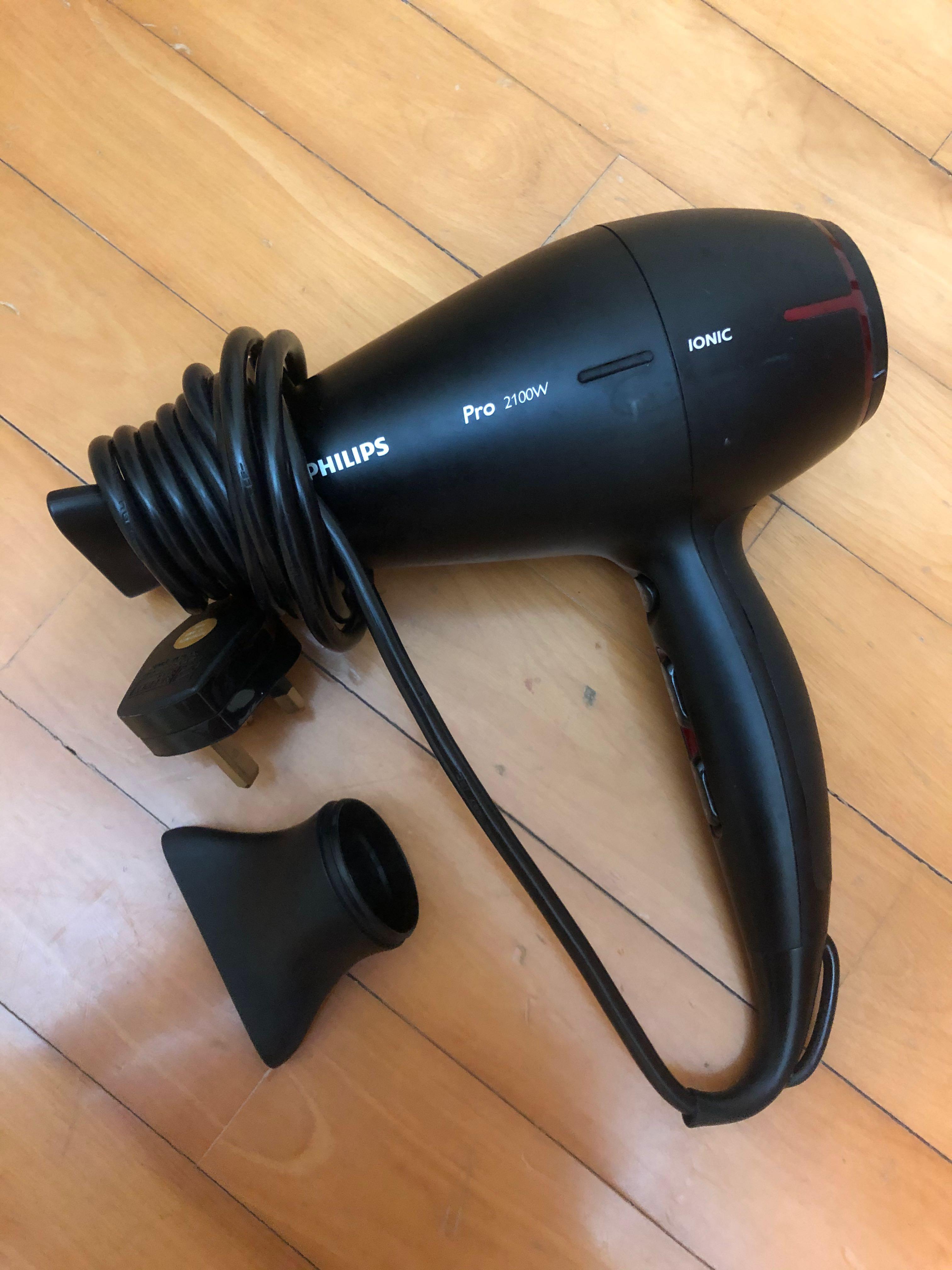 Philips ionic pro hairdryer 2100W, Beauty & Personal Care, Hair on ...