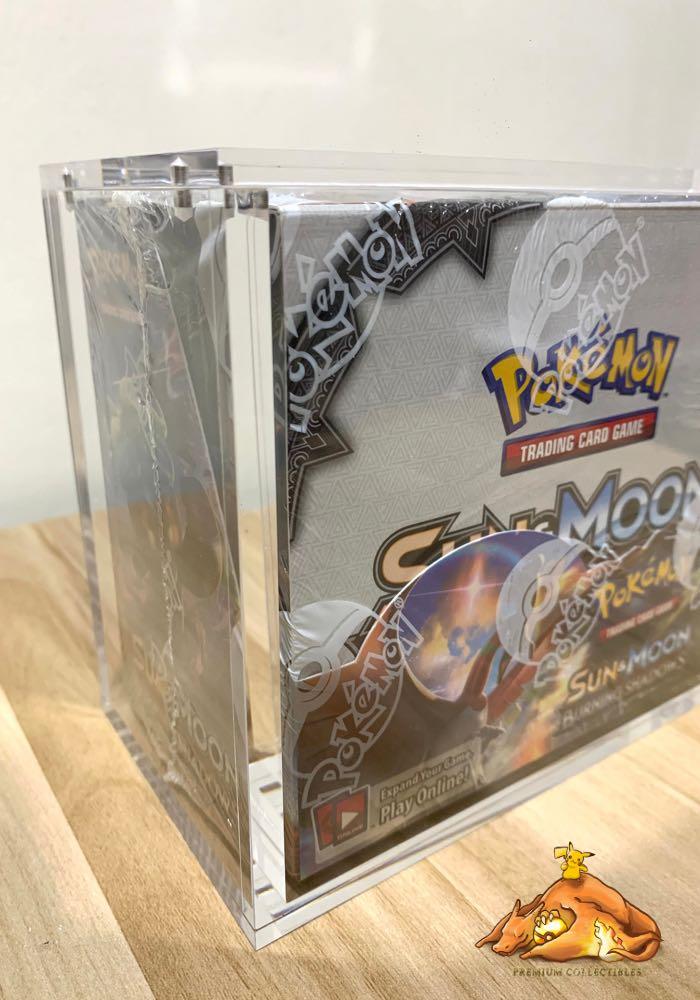 Pokemon TCG Booster Box Acrylic Display, Toys & Games, Board Games ...