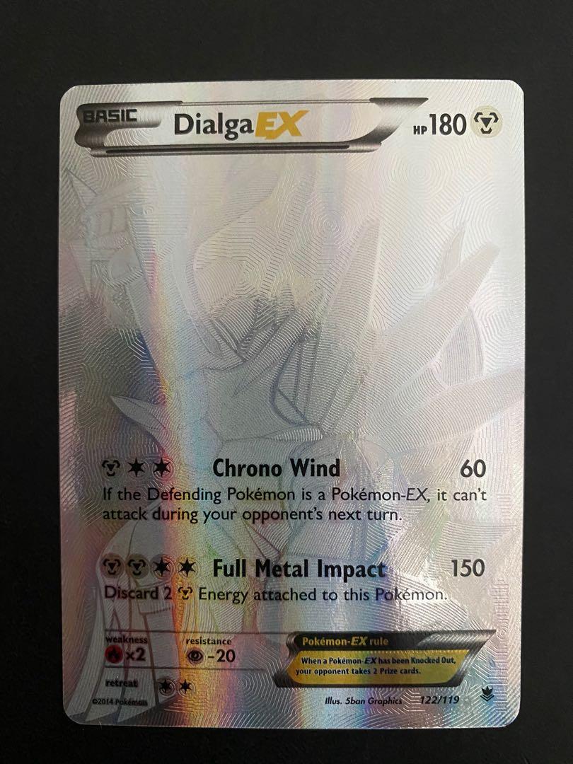 Pokemon Dialga EX Full Art, Hobbies & Toys, Toys & Games on Carousell
