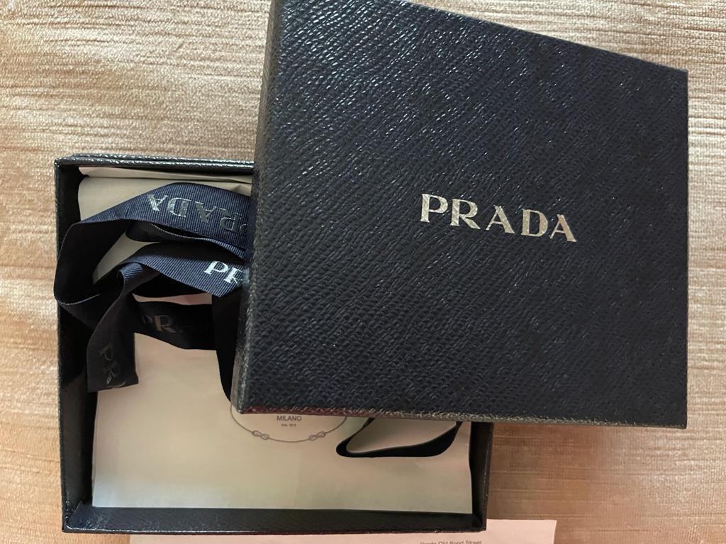 PRADA Men WALLET original with receipt, Men's Fashion, Watches ...