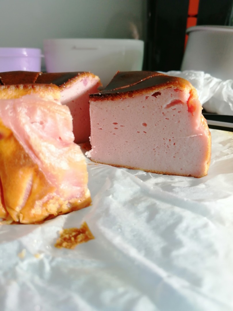 Purple Sweet potato burnt cheesecake, Food & Drinks, Homemade Bakes on ...