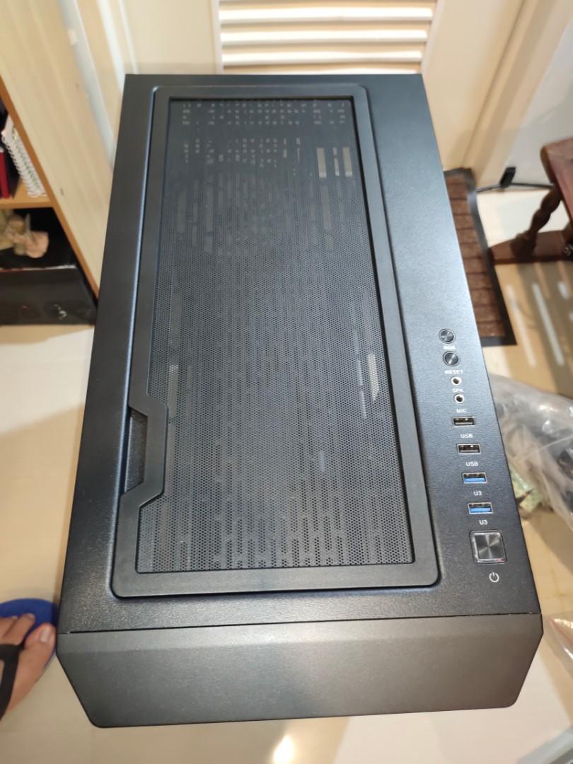 Rakk Galura Full Tower PC Case Black - pickup via car, Computers & Tech ...