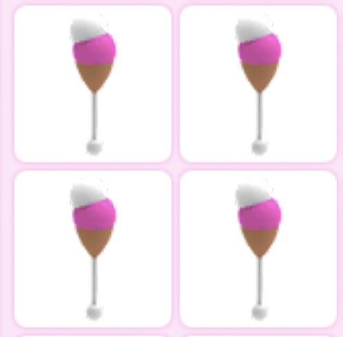 Roblox adopt me ice cream rattle on Carousell