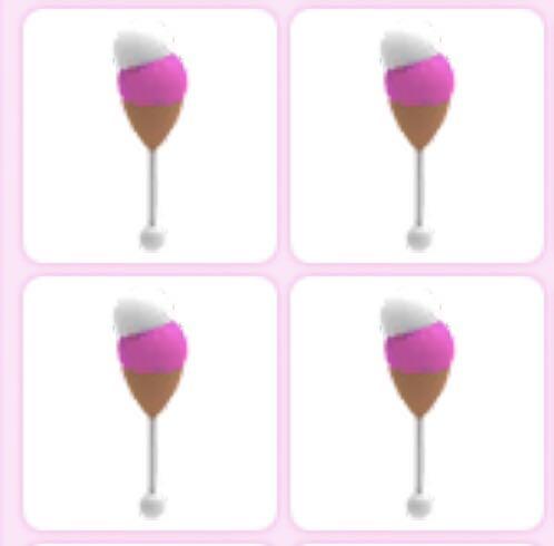 Roblox adopt me ice cream rattle on Carousell