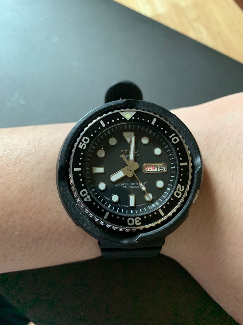 Seiko SKX007k Tuna Mod, Men's Fashion, Watches & Accessories, Watches ...