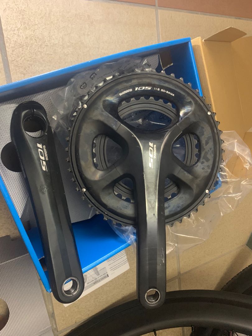 Shimano 105 r5800 crankset, Sports Equipment, Bicycles & Parts ...