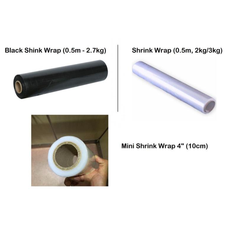 Shrink Wrap - 4 inch - Mini Wrap - Convenient - Premium Quality ...