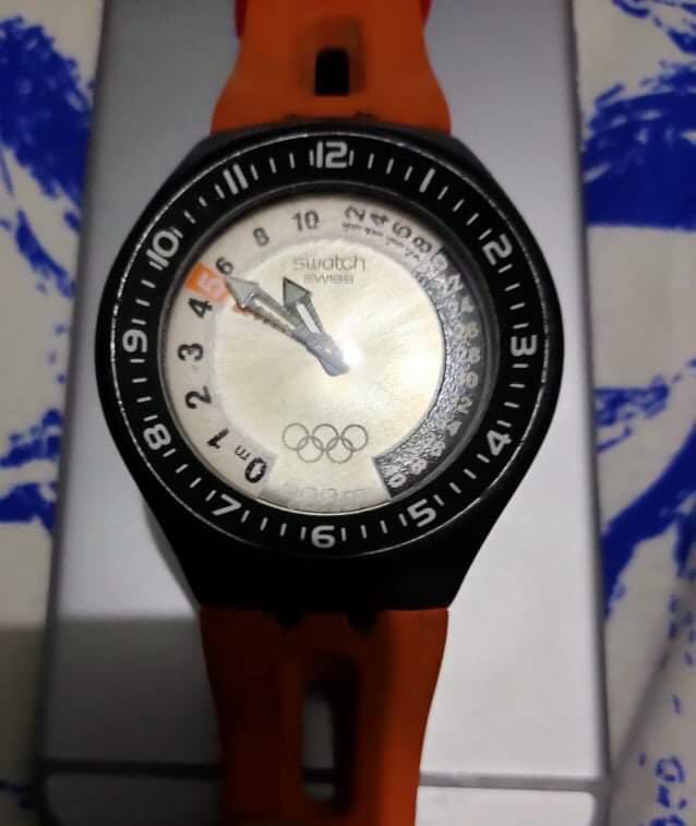 SWATCH SCUBA DIVING WATCH, Luxury, Watches on Carousell