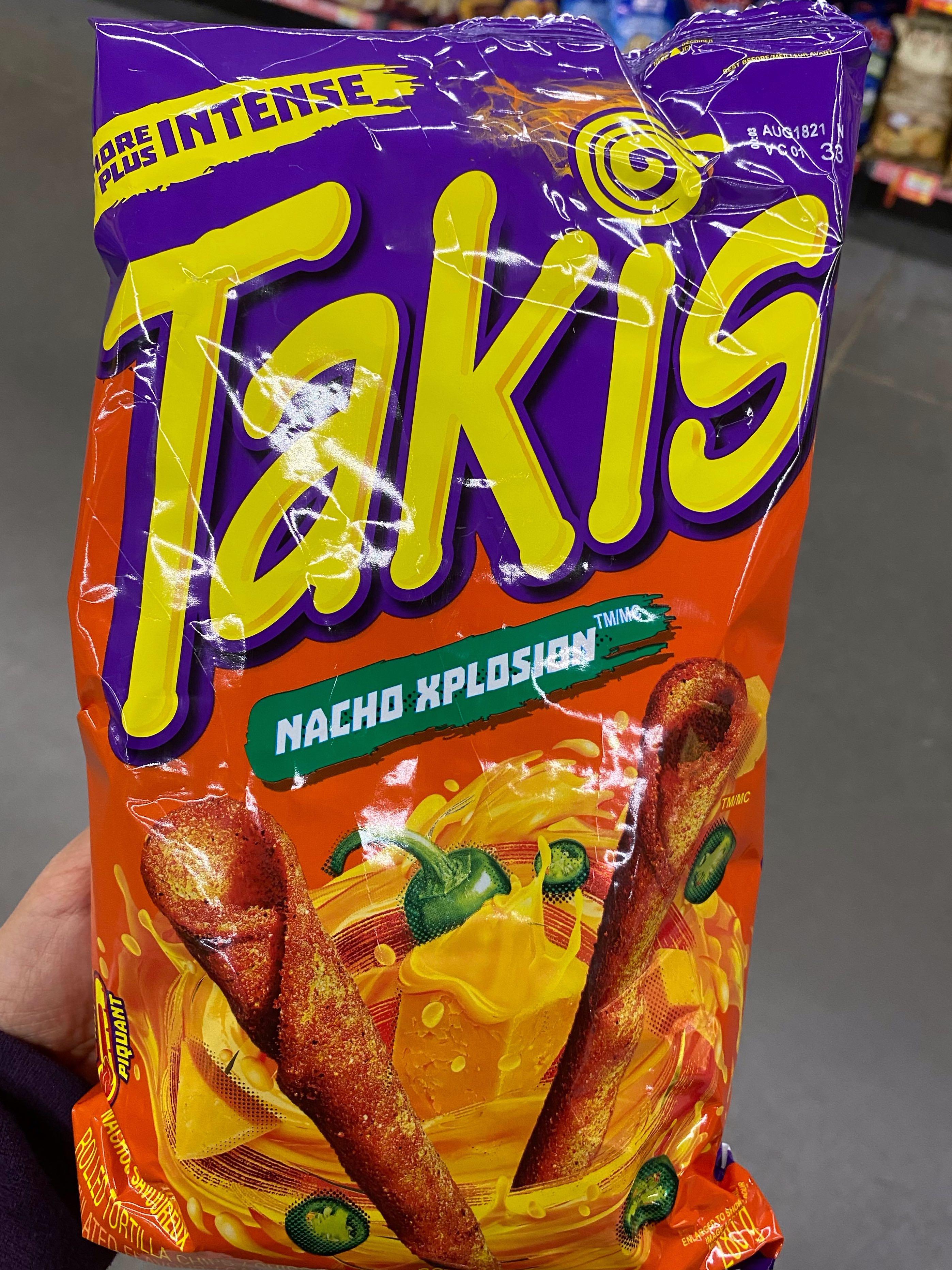 Takis Zesty Nacho Explosion, Food & Drinks, Packaged & Instant Food on ...