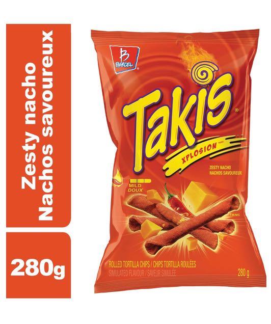Takis Zesty Nacho Explosion, Food & Drinks, Packaged & Instant Food on ...