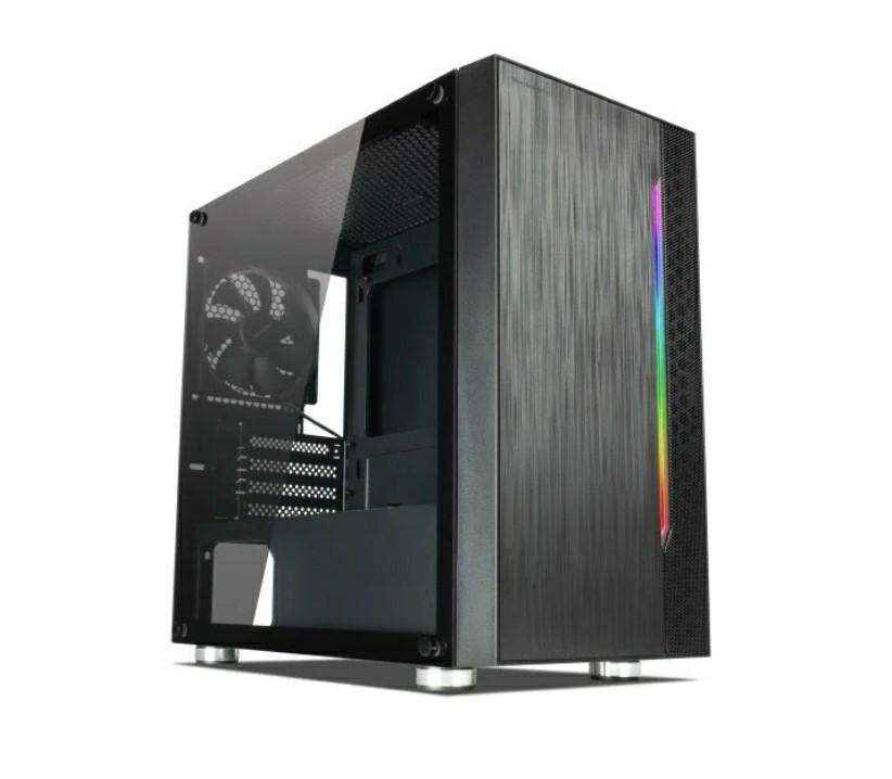 Tecware M3 Micro ATX Case (No Fans Included), Thermaltake Riing Blue ...