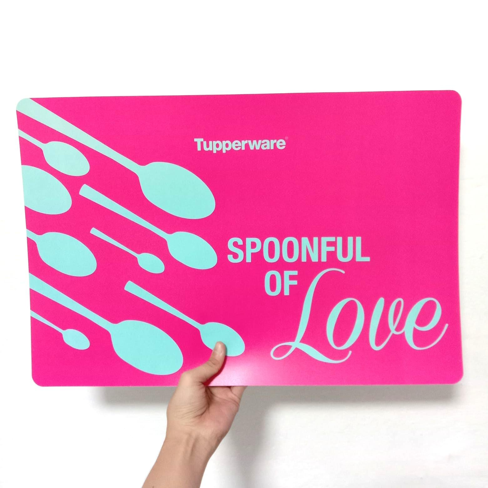 Tupperware Wonderful Life Mate Kitchen Table Place Mats Set of 4 ...